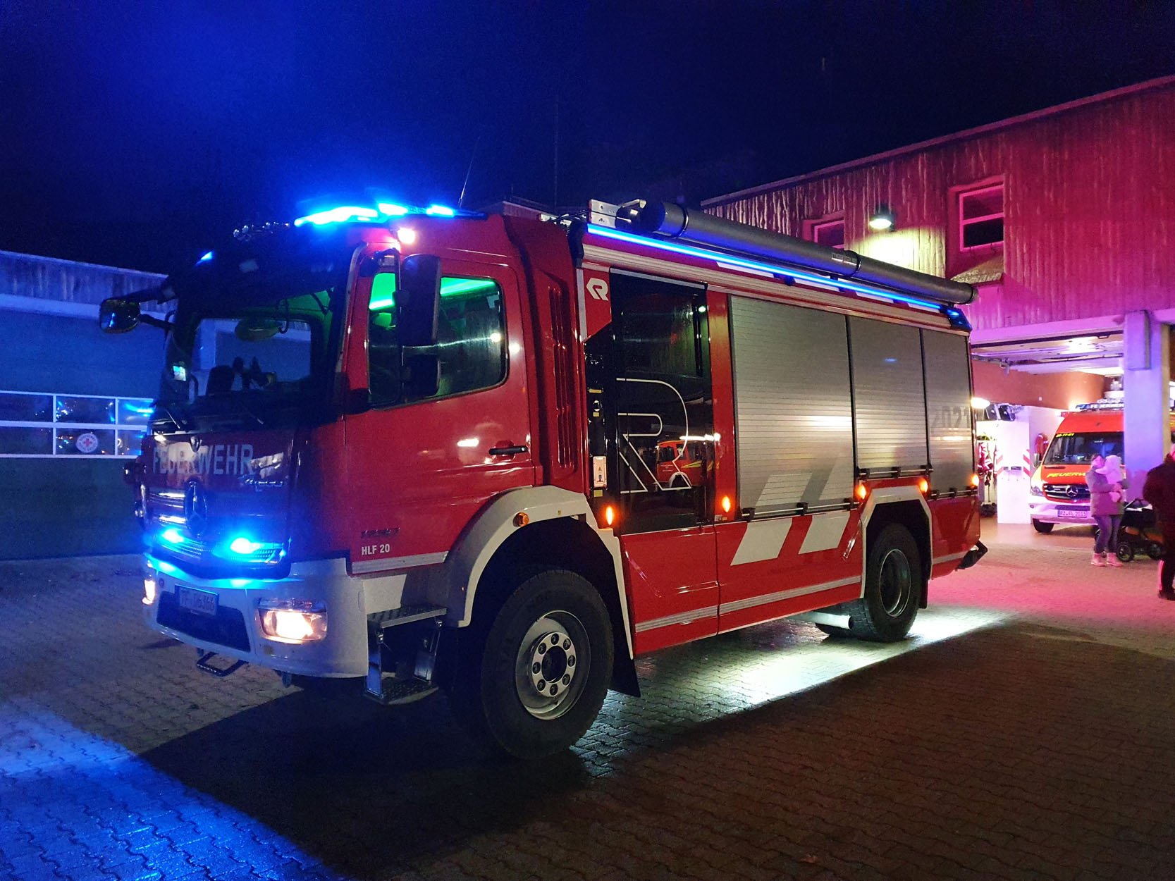 Vorführung HLF 20 Rosenbauer | Freiwillige Feuerwehr Lauenburg