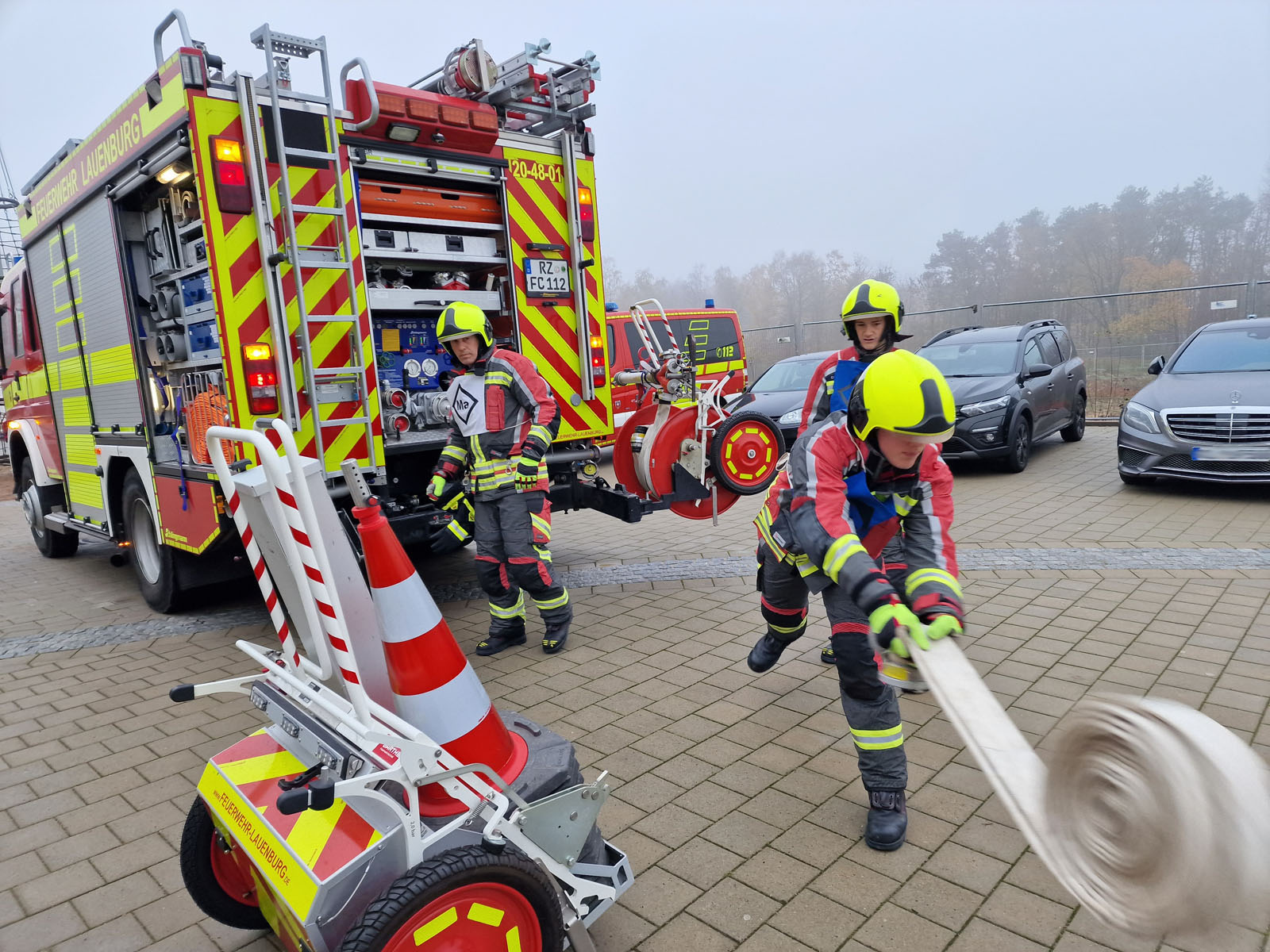 Anwärter-Abschlussprüfung | Freiwillige Feuerwehr Lauenburg