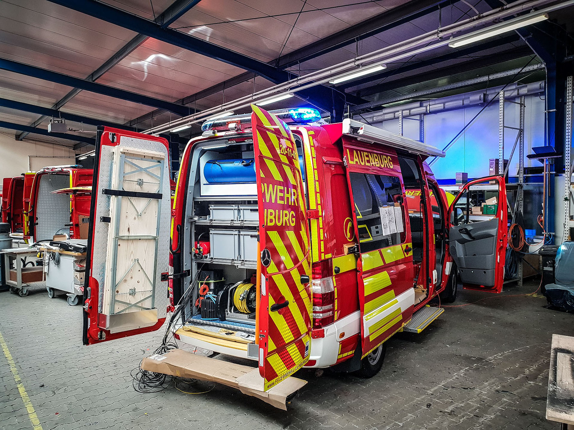 Baubericht ELW 1 Freiwillige Feuerwehr Lauenburg